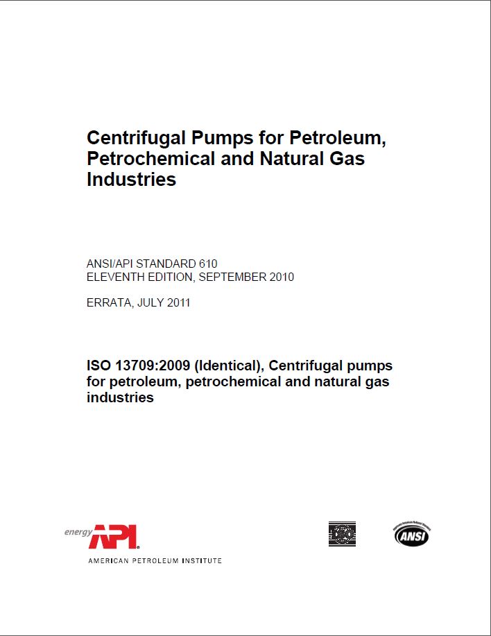 API Oil & Natural Gas Pump Testing Standards - R.F. MacDonald Co.