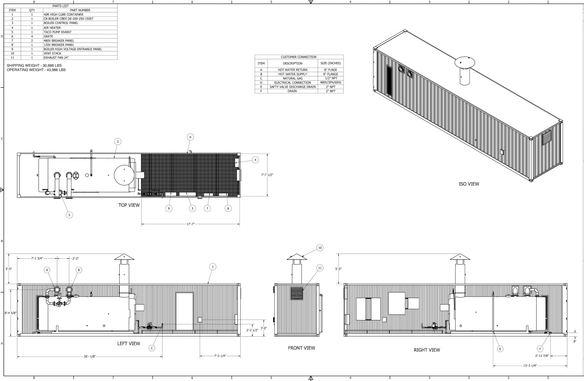 RFMCO Designs, Builds Boiler Container for Dairy Farm - R.F. MacDonald Co.