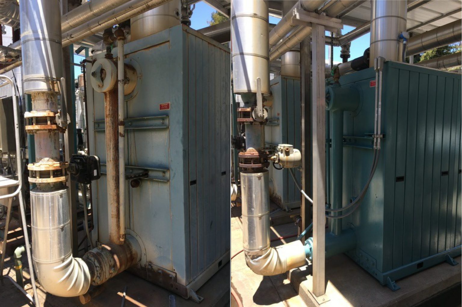 Low NOx Burner Retrofit at Northern CA Winery