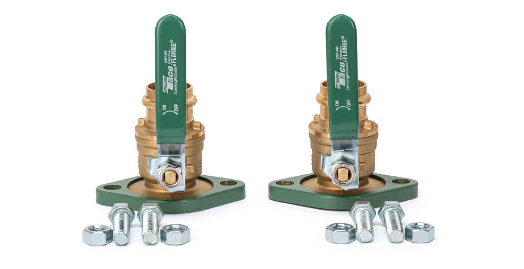 Taco Comfort Solutions Offers Easy On/Off Flange